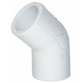 Charlotte Pipe And Foundry PVC Elbow, 45 Degrees, Socket x Socket, 3/4 ...