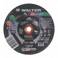 Walter Surface Technologies Flexcut, 7" dia., 7/8" Arbor, 60 Grit, PK25 ...