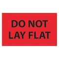 Tape Logic Tape Logic® Labels, "Do Not Lay Flat", 3" x 5", Fluorescent ...