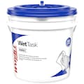 Kimtech WetTask Wet Wiping System Buckets with Lids, White, Standard ...