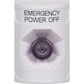 Safety Technology International Emergency Power Off Push Button, White ...