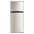 Frigidaire Refrigerator, Top Freezer, 10cu ft, Silver FFET1022UV | Zoro
