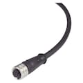 Ifm Cordset, 8 End 1 Pins, Cable 5m L, 2A Max E12166 | Zoro