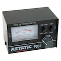 Astatic CB SWR Meter, Heavy Duty, 4 Pin Connector 302-01637 | Zoro