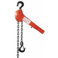Dayton Lever Chain Hoist, 6000 lb. Load Capacity, 10 ft. Hoist Lift ...