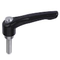 Kipp Adjustable Handle, With Protective Cap Size: 2 1/4-20X40, Zinc ...