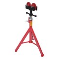 Rothenberger Pipe Stand with Roller Head, 27" to 50" H 10645 | Zoro