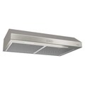 Broan Range Hood, Under Cabinet, Silver, 0.6A BCDF130SS | Zoro