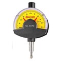Starrett Dial Indicator, Yellow, 2.500" Size 647M | Zoro