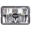 Maxxima Low Beam Headlight, LED, 4" Diameter, Black VHL-4X6DRL | Zoro