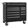 Kennedy K1800 Industrial Cabinet Tool Cabinet, 12 Drawer, Black, Steel ...