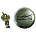 Slick Locks Van Locks, Keyed Alike, Hidden, Round Zinc Body, Brass ...