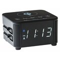 Kube Systems Clock, LED, 12 Hour Format, Digital CLOCK-BLK-QI | Zoro