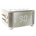 Kube Systems Clock, LED, 12 Hour Format, Digital CLOCK-WHT | Zoro