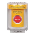 Safety Technology International Emergency Power Off Push Button,2-7/8 ...