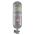 3M Scott SCBA Cylinder, 4500 psi, 60 min., Filled, Color: Gray 804723 ...