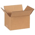 Zoro Select Corrugated Boxes, 7" x 5" x 4", Kraft, 25/Bundle 11K592 | Zoro