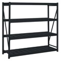 Lyon Starter Bulk Storage Rack, 24 in D, 48 in W KK67131SR | Zoro