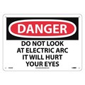 Nmc Danger Do Not Look At Electric Arc Sign, D503AB D503AB | Zoro