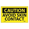 Nmc Caution Avoid Skin Contact Label, PK5, 3 in Height, 5 in Width ...