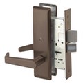 Yale Mortise Lockset, Mechanical, Privacy 8802FL AUCN 613E RH | Zoro