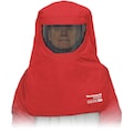 Salisbury Arc Flash Hood, Gray/Red, Universal, HRC 4, ATPV 40 cal/sq cm ...