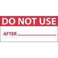 Nmc Do Not Use After Label, Pk3 INL4 | Zoro