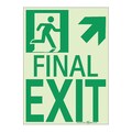 Nmc Final Exit Sign 50F-3SN-UR | Zoro