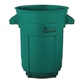 Suncast Commercial 20 gal. Round Plastic Utility Trash Can, 20 gal ...