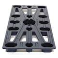 Valley Craft Plastic Mini Pallets, 12" Z84976A3 | Zoro