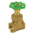 Jomar Valve LF Brass Gate Valve, NPT, 3/4" T-301G | Zoro