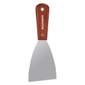 Warner Full Putty Knife, Flex, 3" , Blade Material: Carbon Steel 633 | Zoro