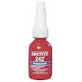 Loctite Threadlocker, LOCTITE 242, Blue, Medium Strength, Liquid, 10 mL ...