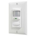 Sensorswitch Occupancy Sensor, PIR, 2025 sq ft, White WSD WH | Zoro