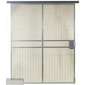 Folding Guard Wire Partition Sliding Door, 6 ft x 8 ft S6 | Zoro