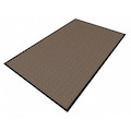 Apache Mills Entrance Mat, 1/10" thick, Pebble 0103417053X4 | Zoro