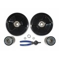 Lift-Rite Wheel Kit, For 2TWA4 & 2TWA5 PL-LCM50CWR | Zoro