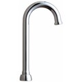 Chicago Faucet Spout Assembly, Gooseneck, 3-1/2 In Spout GN1FCJKCP | Zoro