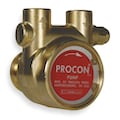 Procon Pump, Rotary Vane, Brass 114B240F11BA 250 | Zoro