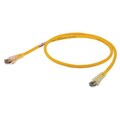 Hubbell Premise Wiring Ethernet Cable, Cat 6, Yellow, 3 ft. HC6Y03 | Zoro