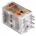 Schneider Electric Plug-In Relay, 12VDC Coil Volts, Square, 8 Pin, DPDT ...