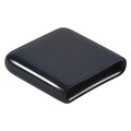 Caplugs Vinyl Rect Cap - Flat End, Black Vinyl, Caplugs Standard Black ...