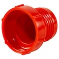 Caplugs Threaded Plug, Caplug Red, 01-LPE Low Density Polyethylen 1000 PK PD-160 LDPE 205401HB ...