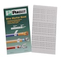 Panduit Wire Marker Book, Vinyl Cloth, 0-9 PCMB-1 | Zoro