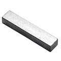 Mak-A-Key Oversized Key Stock, 12 in L, 1 in W, 3/8 in H, Carbon Steel ...