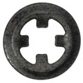 Rotor Clip External Push-On Retaining Ring, Steel Black Phosphate ...