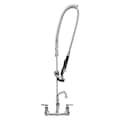 Component Hardware Encore 8" OC. Brass Chrome Plated Wall Mount Pre ...