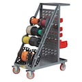 Little Giant Wire Reel Cart, Louvered Panel Back Model RT4-5TL-LP | Zoro