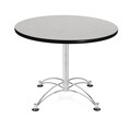 Ofm Multi, Purpose Round Table, 36", Gray Neb KLT36RD-GRYNB | Zoro