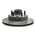 Acdelco Brake Rotor/Hub, Front Passenger, Disc 18A1023 | Zoro